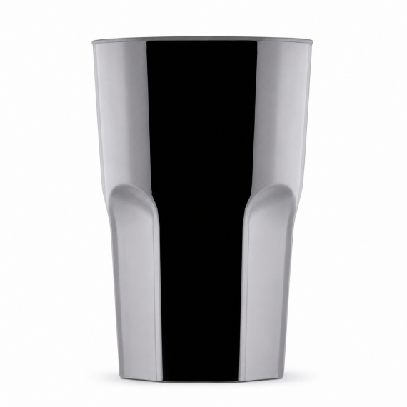 PLASTIČNA ČAŠA 400ML, CRNA