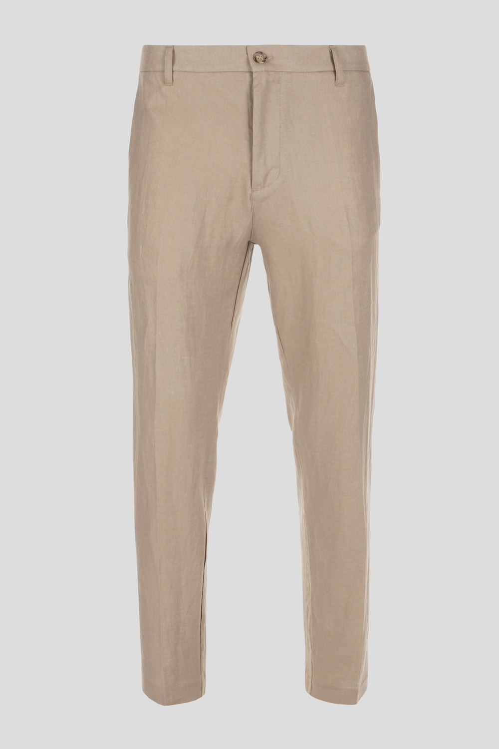 100% lanene braon pantalone 490F