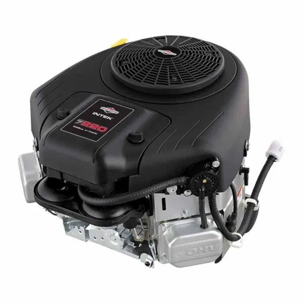 Traktorski motor Briggs&Stratton series 7220, V-Twin (dvocilindrični motor), snaga: 22 ks, 656cc, ručni sauh, pumpa za gorivo, uljna pumpa, radilica Ø25,4x80mm