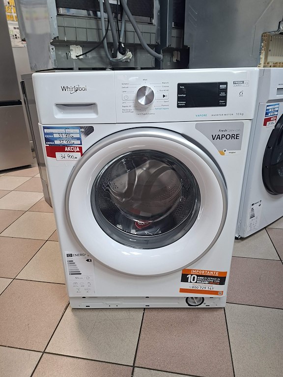 VEŠ MAŠINA WHIRLPOOL FFB 1046 SV IT , 10KG