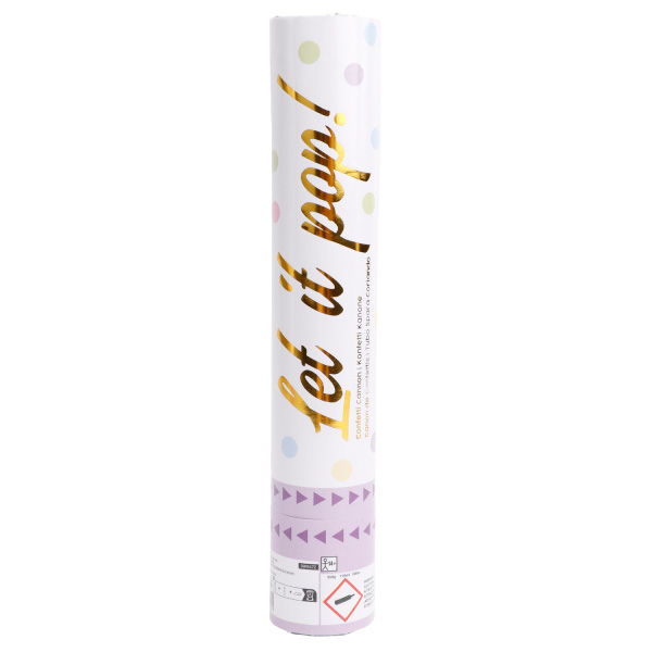 Top za konfete 30cm pastelna
