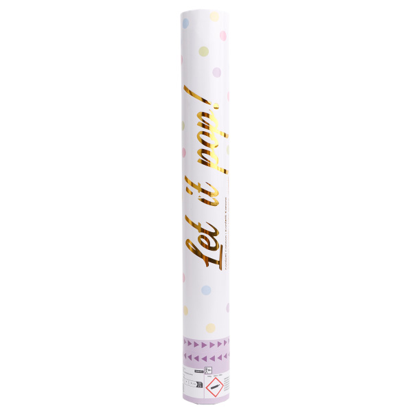 Top za konfete 40cm – šarene pastelne