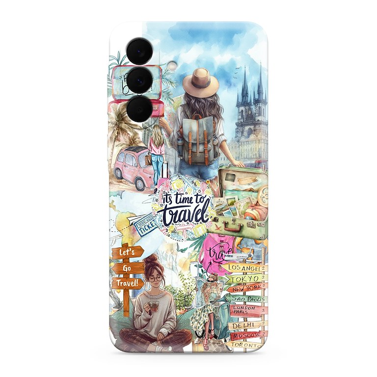 Zastitna ultra tanka (skin) maska / futrola PRINT CLEAR - Samsung A576 Galaxy A57 5G SP031 (MS)