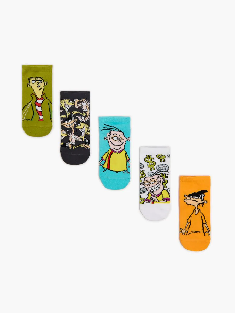 Pakovanje od 5 para čarapa s dezenom Ed, Edd n Eddy