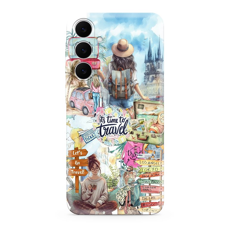 Zastitna ultra tanka (skin) maska / futrola PRINT CLEAR - Samsung S731B Galaxy S25 FE SP031 (MS)