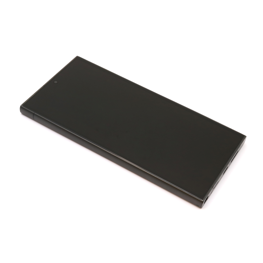 LCD displej (ekran) - Samsung S928 Galaxy S24 Ultra 5G + Touch screen + okvir crni SOFT OLED APLONG (MS)