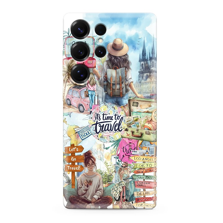 Zastitna ultra tanka (skin) maska / futrola PRINT CLEAR - Samsung S938 Galaxy S25 Ultra 5G SP031 (MS)