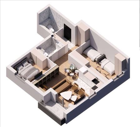 Stara Pazova, Stari Banovci, Stan, 2.0, 61m2