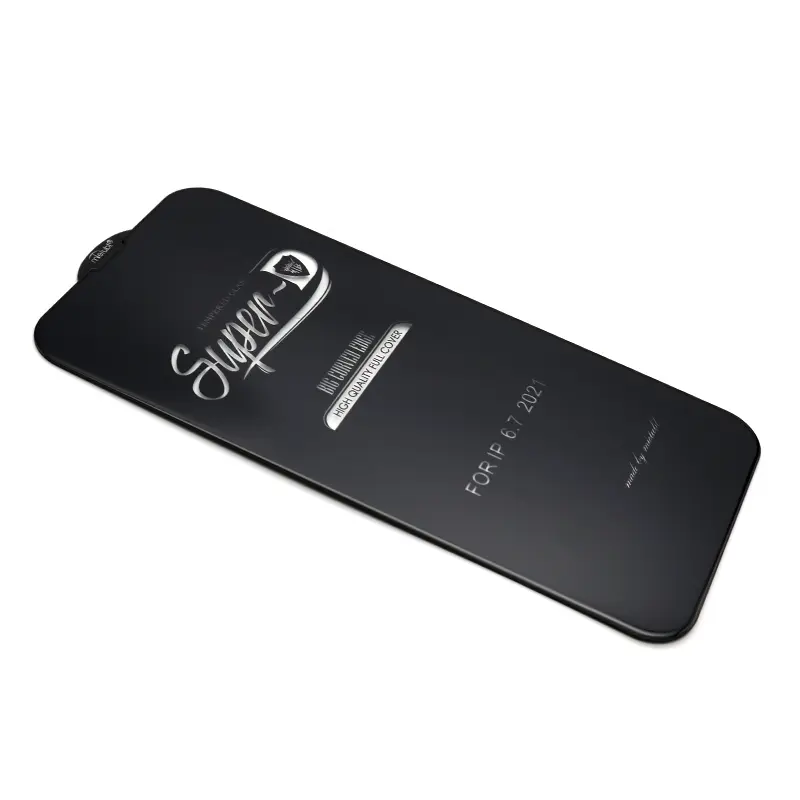 MTB Folija za zaštitu ekrana GLASS 11D za Iphone 13 Pro Max/14 Plus (6.7) SUPER D crna