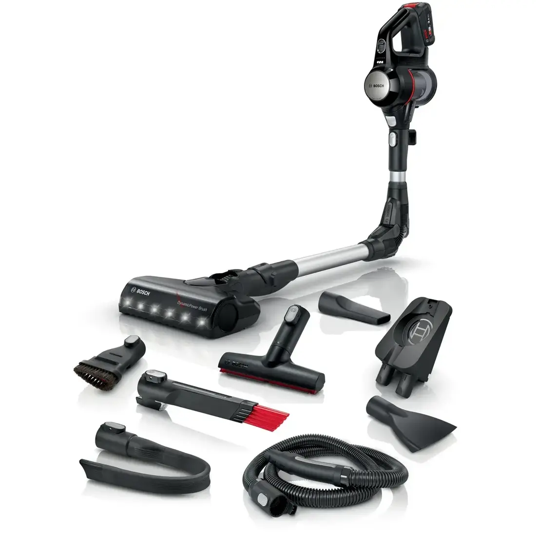 Bosch Štapni usisivač BCS711EXT, 6 nastavaka, 18 V, Crni