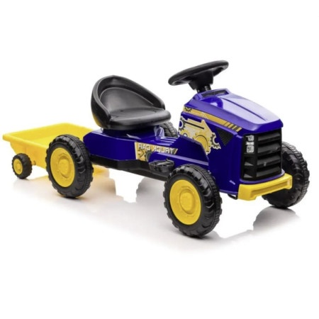 Traktor na pedale g206 sa prikolicom plavi ( BCK0943 )
