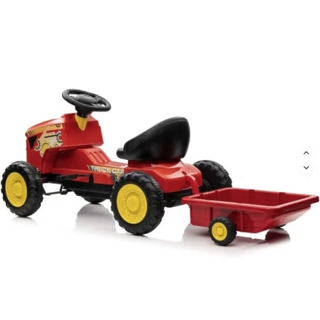 Traktor na pedale g206 sa prikolicom crveni ( BCK0944 )