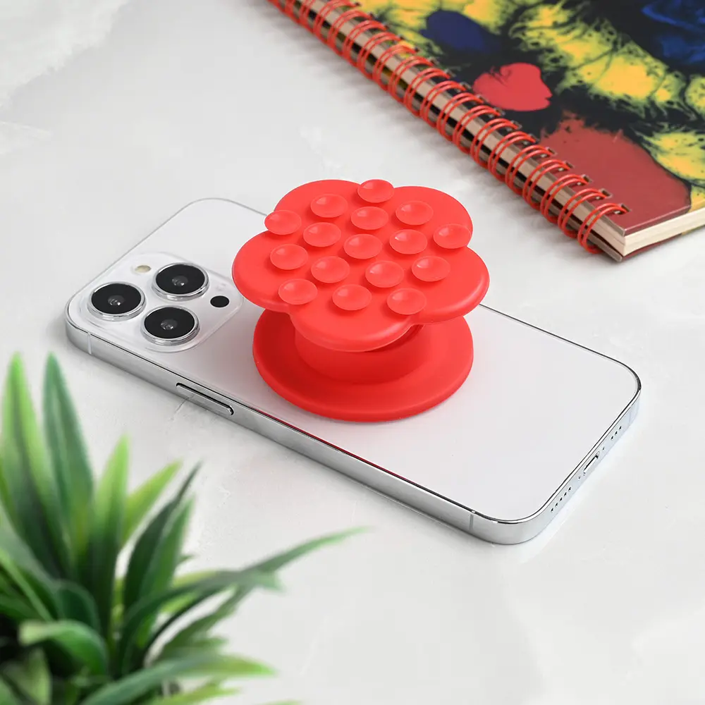 Stiker za mobilni telefon Magnetic Flower, Crveni