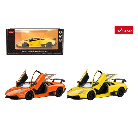 Rastar metalni autić 1:24 murcielago lp670-4 - oranž/žuti ( 71009 )
