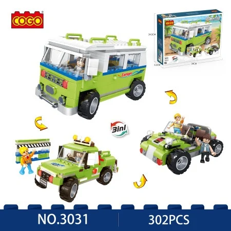 Cogo auto za izlet 3u1-broj delova 302 ( 93699 )