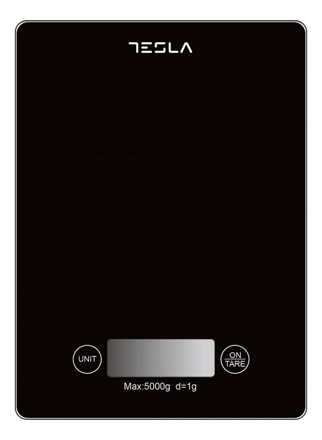 TESLA KS201B Kuhinjska vaga 5kg, crna