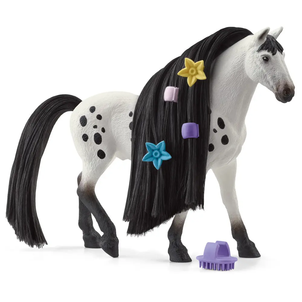 SCHLEICH Figura Beauty Horse Knabstrupper pastuv