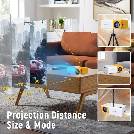 Projektor za decu yg300 narandzasti ( R2305 )