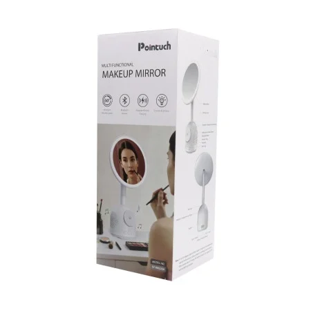 Magsafe sy-w02250 sivi zvucnik bluetooth + ogledalo makeup + bezicni punjac ( ZV1240 )