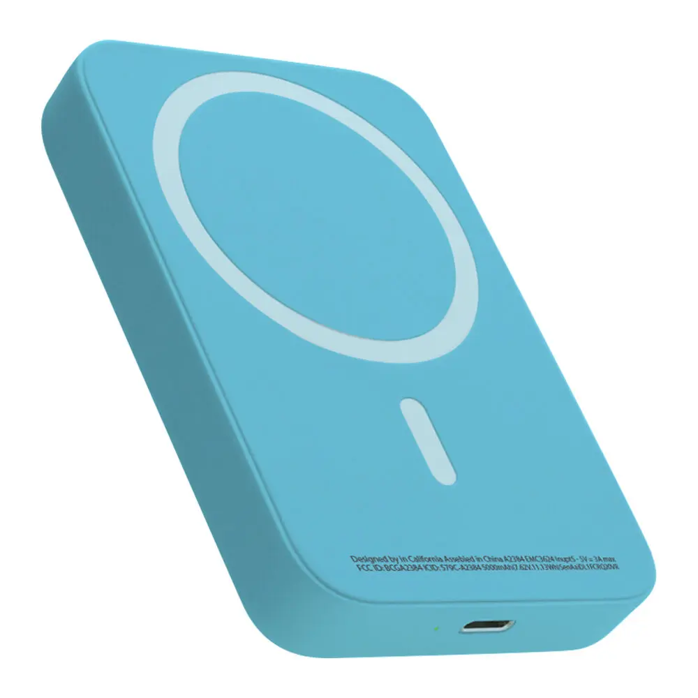 MagSafe Power bank 15W, 5000 mAh, Svetlo plavi