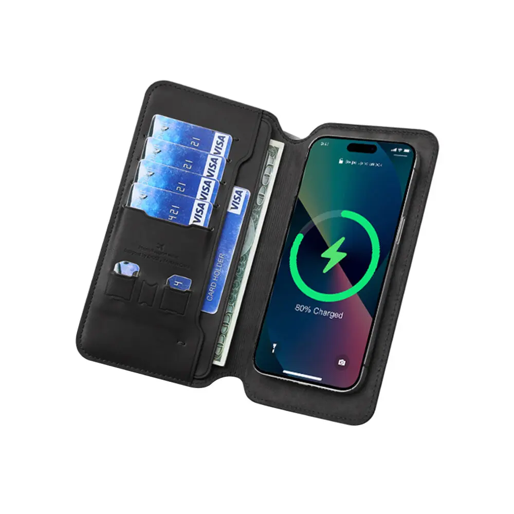 Wallet Power Bank 10000 mAh, Crni
