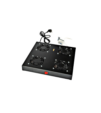 Krovni panel sa 4 vent. i analog.termostat. za DT/DTW,crni
RAL9005, montaža unutar ormana dubine 800, 1000 i 1200mm