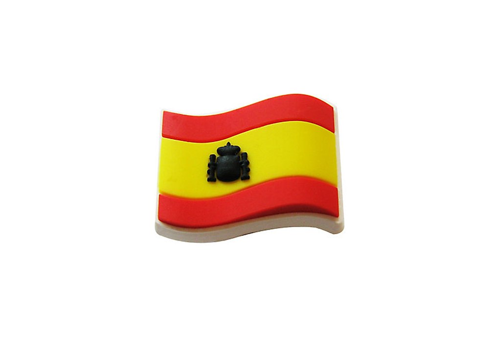 Crocs 
Crocs Jibbitz
- Spain Flag