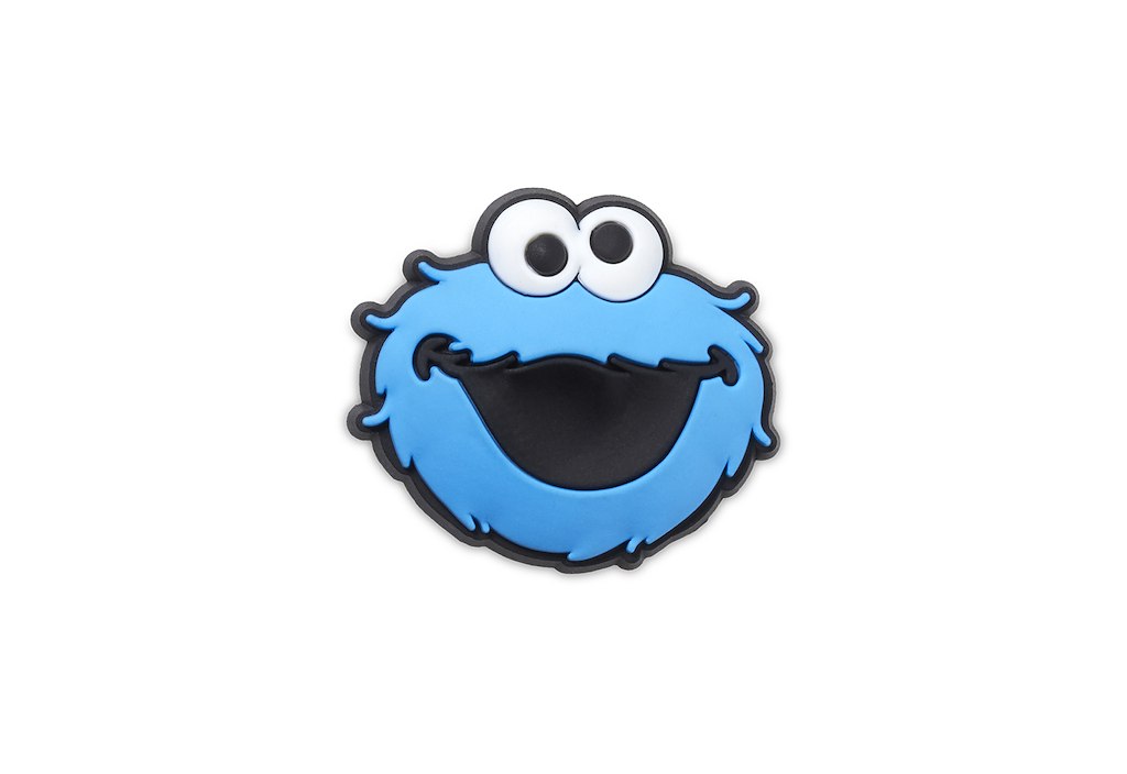 Crocs 
Crocs Jibbitz
- Sesame Street Cookie Monster