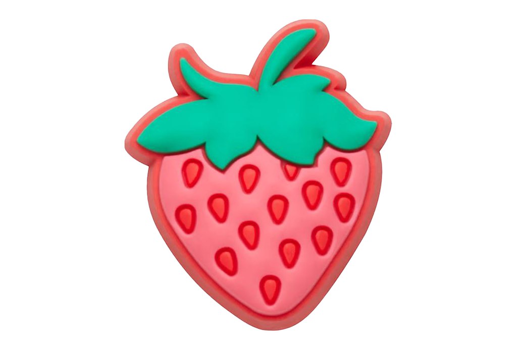 Crocs 
Crocs Jibbitz
- Strawberry Fruit