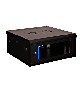 19"Nazidni orman 4HU/290x600x600 (VxŠxD),80kg,IP20,crni
RAL9005 (crna), staklena vrata, IP20