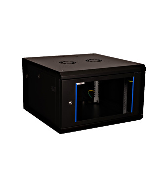 19"Nazidni orman 6HU/378x600x600 (VxŠxD),80kg,IP20,crni
RAL9005 (crna), staklena vrata, IP20