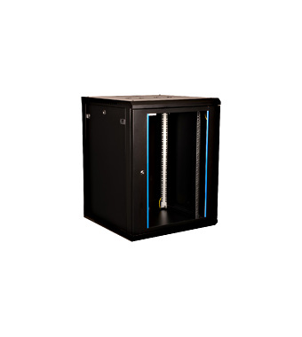 19"Nazidni orman 15HU/779x600x600 (VxŠxD),80kg,IP20,crni
RAL9005 (crna), staklena vrata, IP20