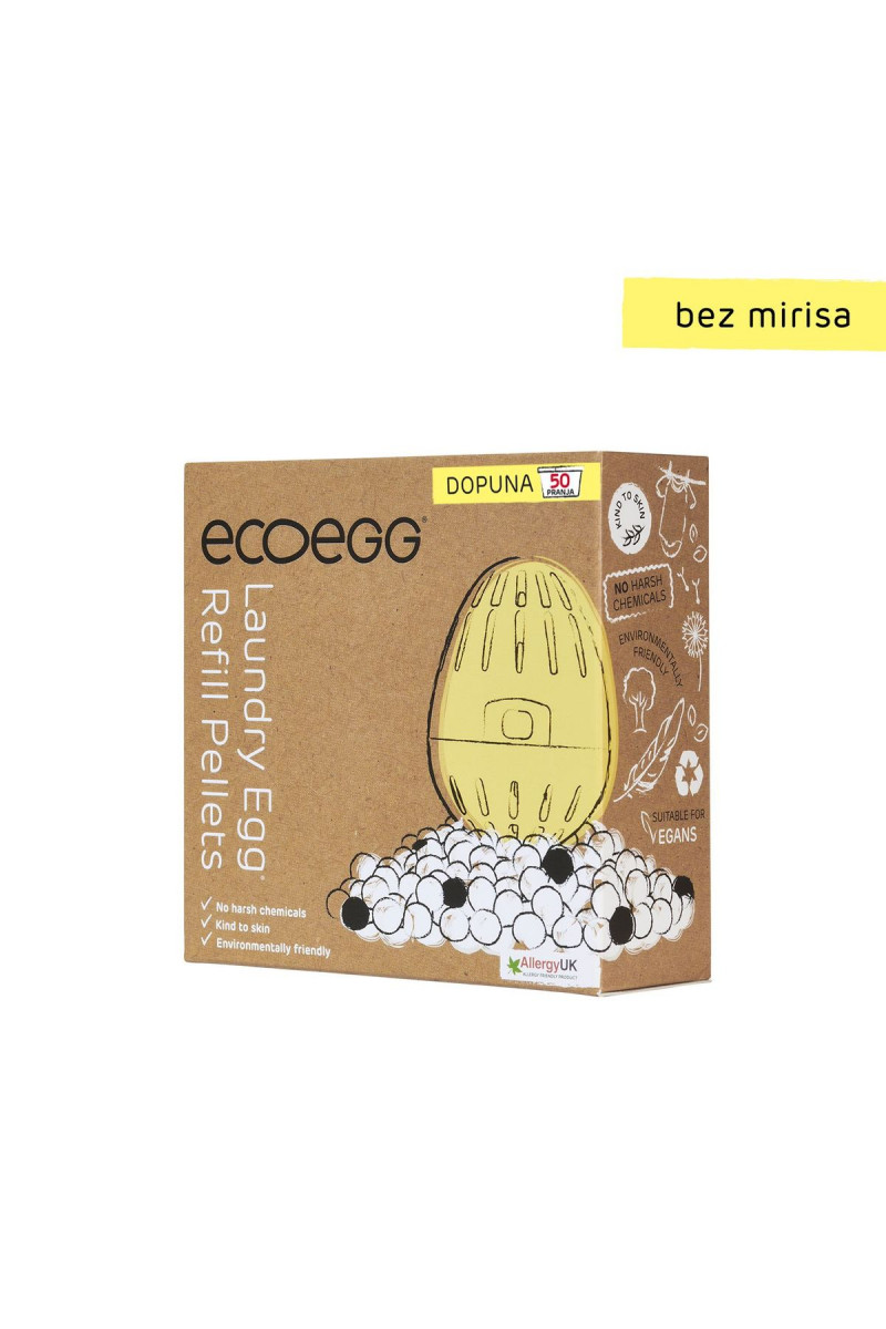 Ecoegg dop.deterdž&omekšivač bez mirisa,50 pranja