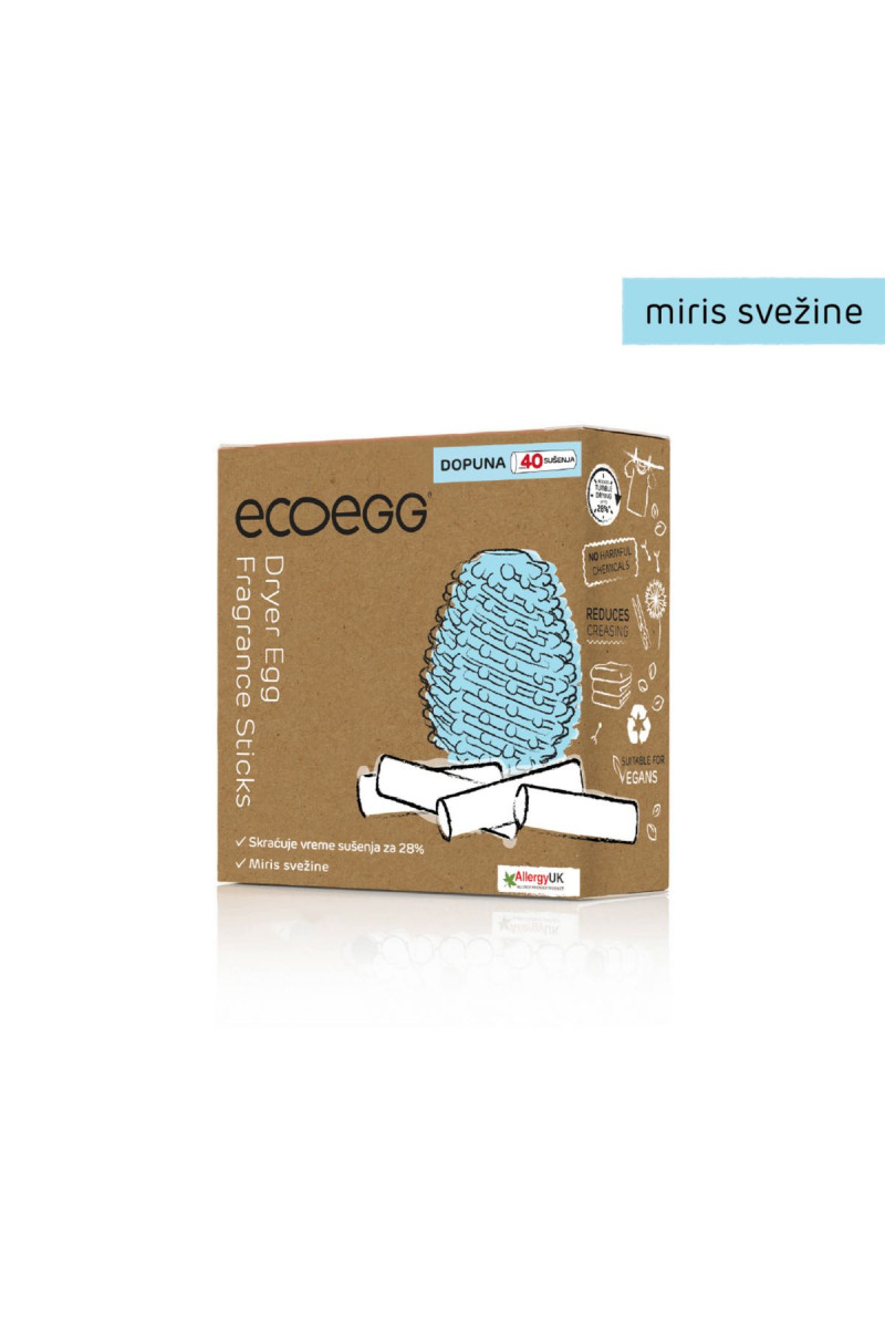 ECOEGG dop.za jaja za sušilicu mir.svežine, 40 suš