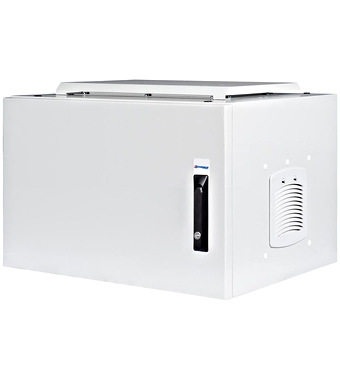 19"Naz.orm.IP55 7HU INDOOR/440x600x450 (VxŠxD),100kg,sivi
RAL7035 (svetlo siva), metalna vrata, IP55