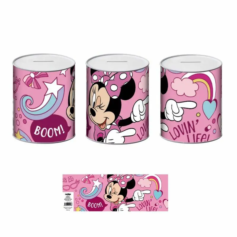 Metalna kasica Minnie WD15597, Roze