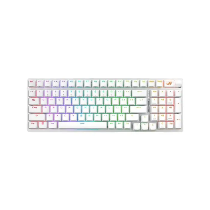 Asus Bežična gaming tastatura X901 ROG Strix Scope II 96, Bela
