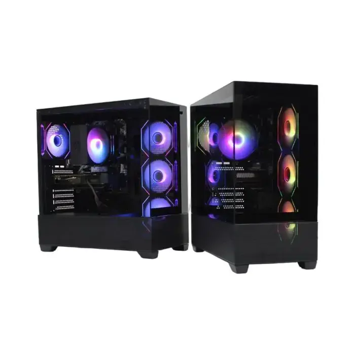 IG Max Kućište za desktop računar IG-MAX X218B-4F, Mid Tower, Crno