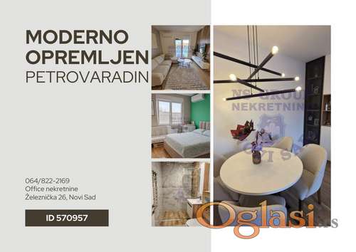 Trosoban stan na Petrovaradinu - 60m2 !