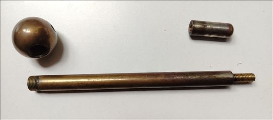 Ručica od mesinga prečnika 10 mm, dužine 140 mm