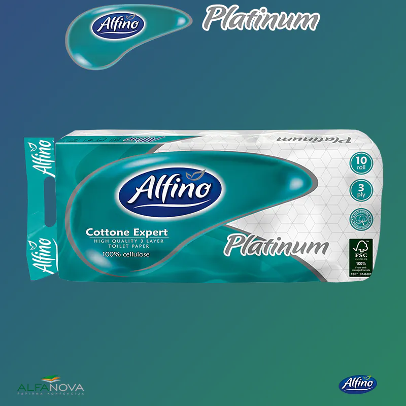 Toalet papir 10-1 Platinum