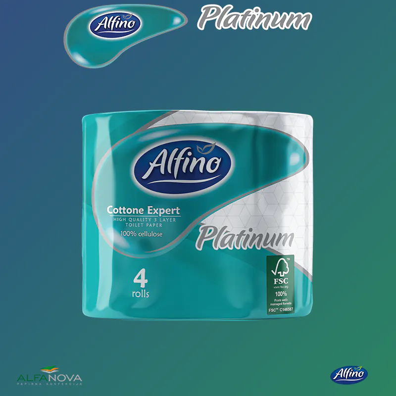 Toalet papir 4-1 Platinum