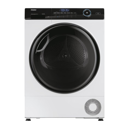 Mašina za sušenje veša Haier HD100-A2959-S, Toplotna pumpa, 10 kg veša, Serija 5