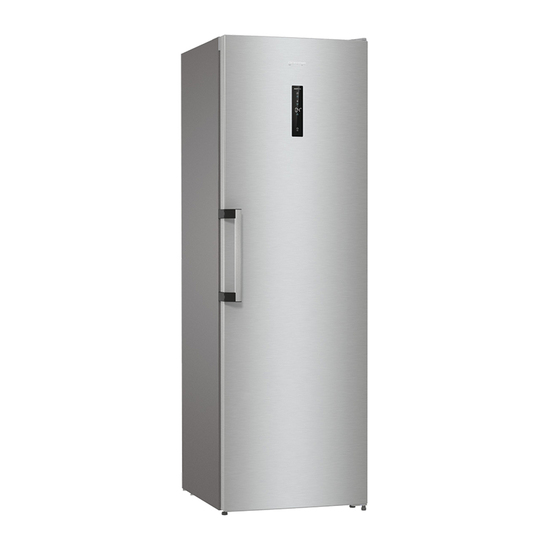 Frižider Gorenje R 619 EAXL6, Samostojeći, 398 l, 185cm, Inox