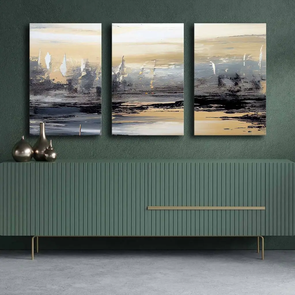 Wallity Slika na platnu 3P4570GSC-004, 45 x 70 cm, 3 dela