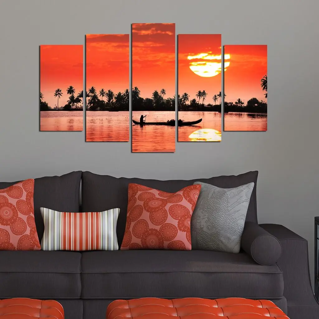 Wallity Set Slika 5M-23, 5 Delova