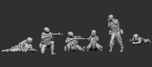Germania-Figuren 72-CW-2014 US Marines – Street Fighting Hue