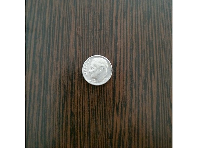 Amerika 1 dime 1958. srebro