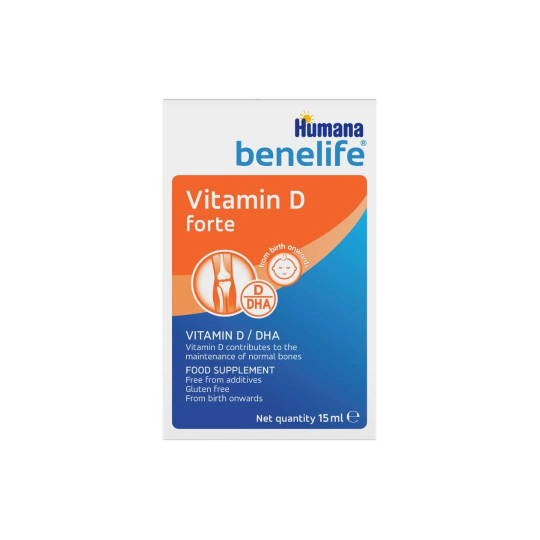 Humana benelife® Vitamin D Forte 400IU+DHA 15 mL