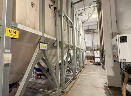 Rudarska mašina Technosilos Trevira Fabric Silos